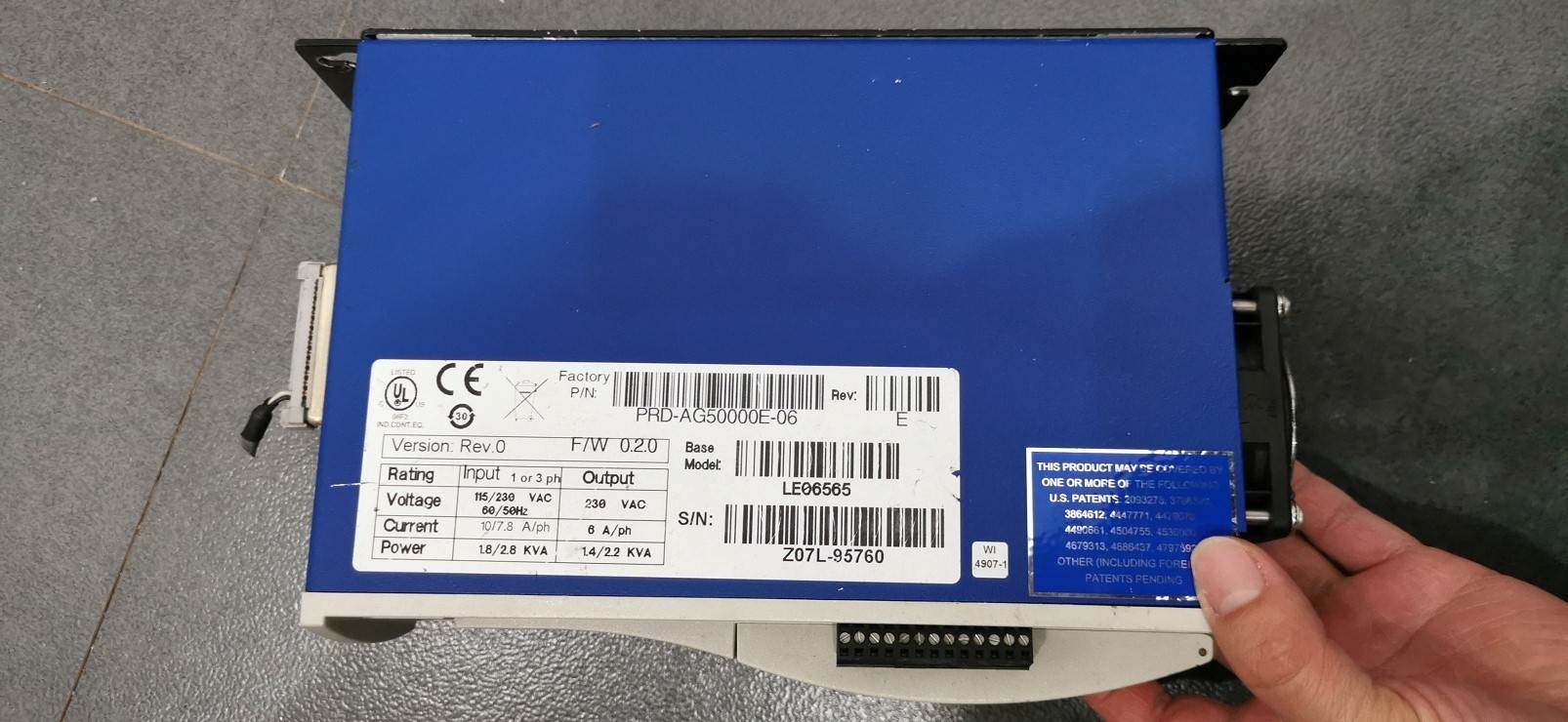 *LE06565 PRD-AG50000E-06/AG50000F-06/AG50E00I-06科尔摩根_虎窝淘