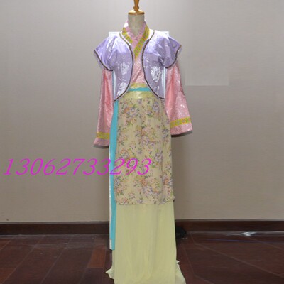 射雕英雄传服装出租傻姑服装出租古装小昭演出服租赁