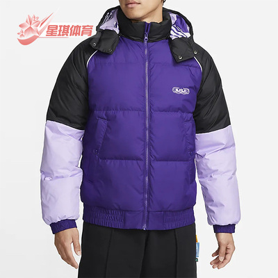 Nike/耐克正品冬新款男子篮球运动休闲舒适保暖羽绒服 DQ6141-547
