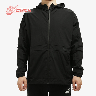 阿迪达斯夏季男子连帽休闲夹克