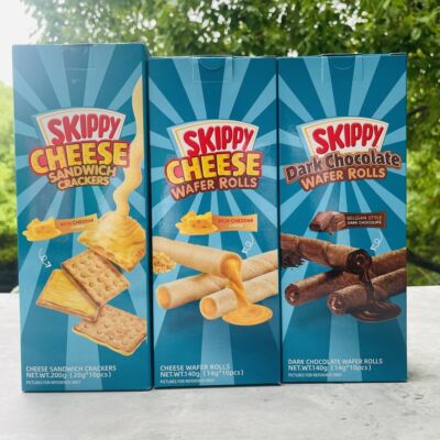 skippycheese四季宝夹心饼进口