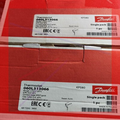 询价!丹佛斯温度开关  060L313066  70-120°