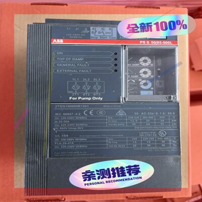 询价!原装正品ABB软启动PSS 72/124-500L,1SFA892007R1002