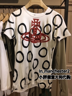 涂鸦女短袖套头T恤土星