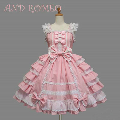 日系甜美lolita公主洋装宫廷风哥特高腰cosplay礼服洛丽塔连衣裙