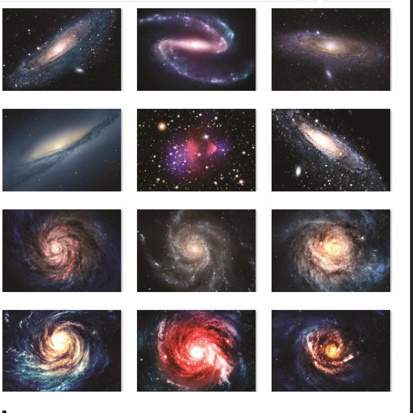 星空星系海报墙贴 宇宙银河系星座星际唯美风景装饰大挂画
