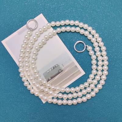 珍珠链条带10MM手工包带配件