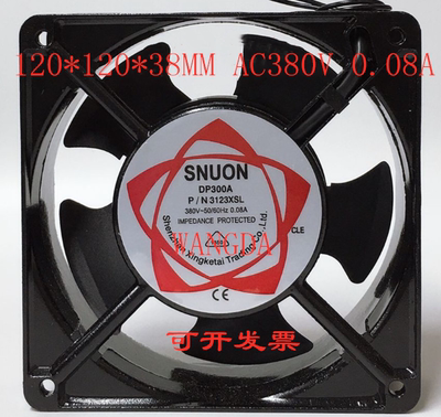 轴流风机12CM DP300A P/N3123HBL 交流风机 12038 AC380V变频器