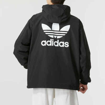 阿迪达斯男子三叶草连帽夹克外套