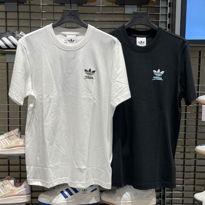 阿迪达斯男百搭透气运动休闲T恤