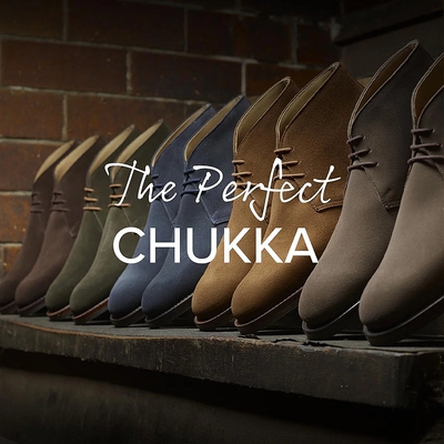 Crockett&Jones Chiltern_E 英国名鞋 男士固特异手工做旧皮靴