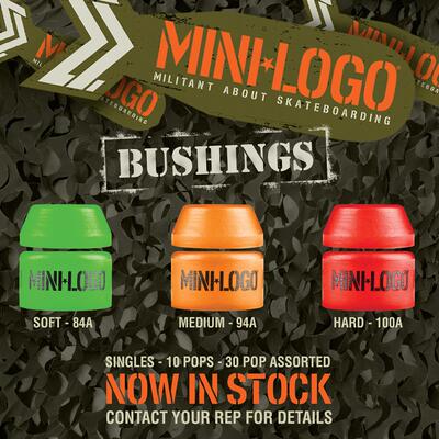 minilogo滑板避震垫PU配件减震