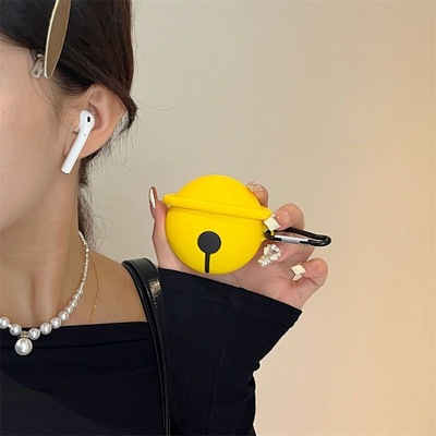 铃铛适用于yinpage音贝奇Real1Pro耳机保护套无线蓝牙保护壳卡通立体可爱软壳硅胶男女新款潮流防摔创意