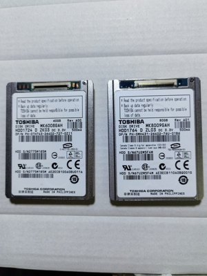 MK8009GAH MK6008GAH 60G 80G 1.8寸硬盘ce接口 zif接口