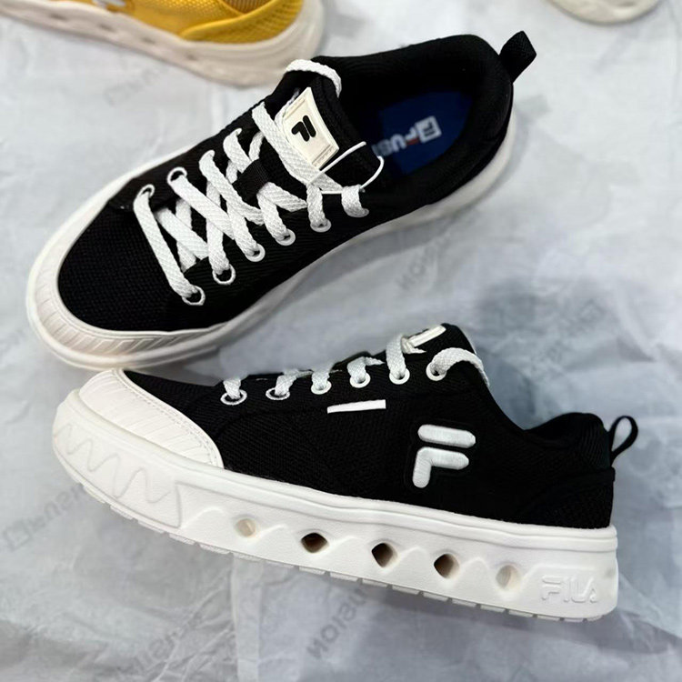 FILA FUSION GITA 斐乐潮牌牧野鞋男鞋板鞋夏季新款轻便帆布鞋女