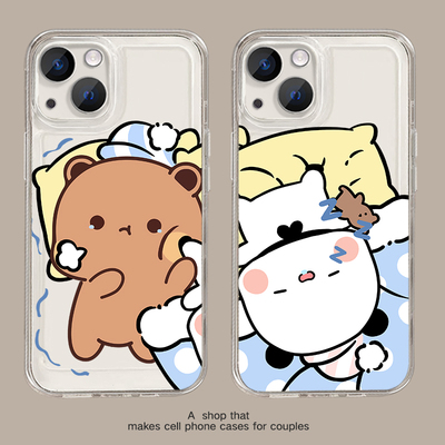 一二布布情侣手机壳多款可选