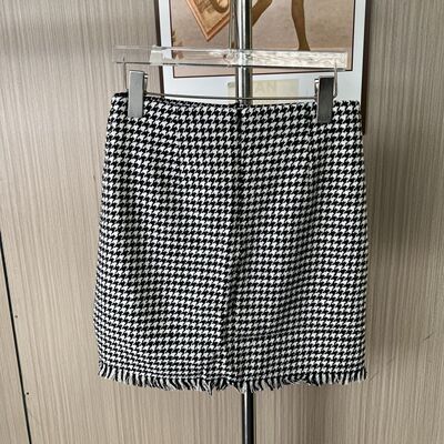 1279品牌撤柜ST时尚女装新款短裙半身裙秋冬高腰香风气质
