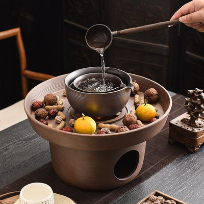 云窝粗陶围炉煮茶大号套装