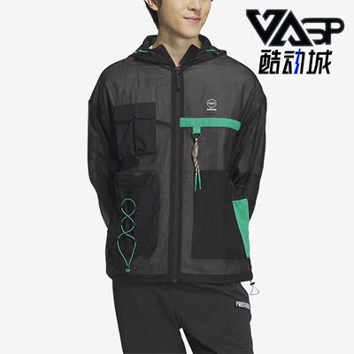 阿迪达斯Neo新款男子工装夹克