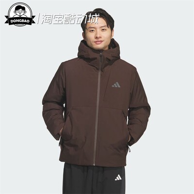 休闲600蓬连帽羽绒服男子