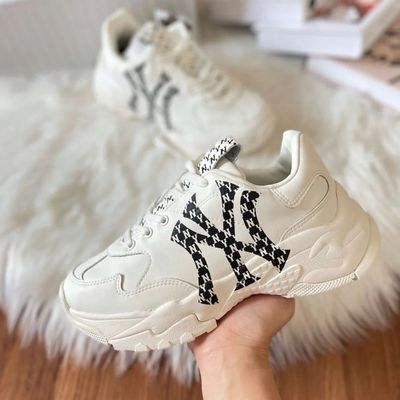 MLB复古老花增高舒适老爹鞋