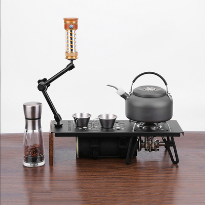 诧祭蜘蛛炉桌板户外露营soto310340蜘蛛炉板侧挂炉头板银色图腾款