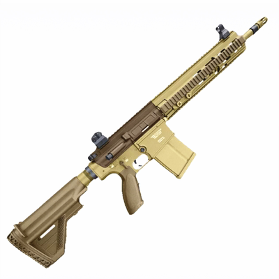 乐辉HK417d金齿电动连发联动回膛