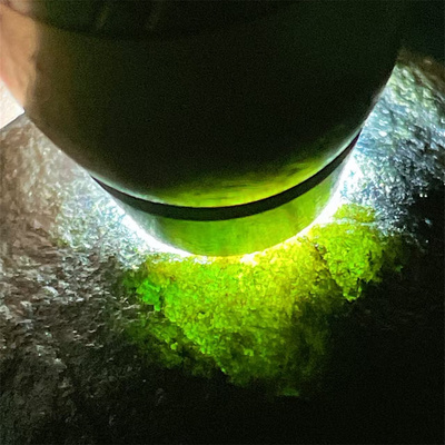 AA29032缅甸天然翡翠原石老坑黑乌沙手镯料 重2.9公斤