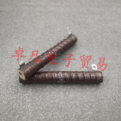 墨西哥产 HEI FVT05006E 2Ω 50W 2R 空心线绕电阻 VISHAY 2欧 5%