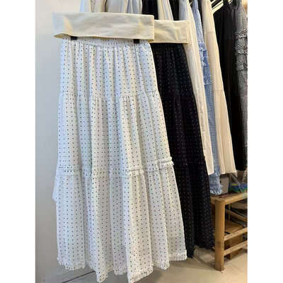 2026春季波点中长裙潮流