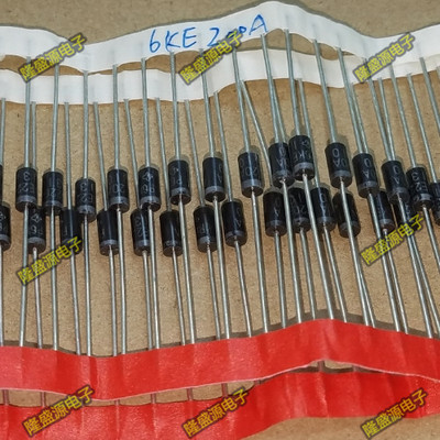 P6KE200A DO-15 单向 TVS瞬态抑制二极管 (10只=2元）  直拍