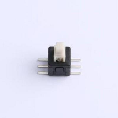 PS-5850SVB-6PNW 按键开关 5.8高头无锁,脚距11.3mm,250gf,无方向