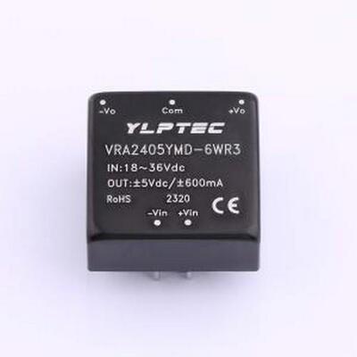 VRA2405YMD-6WR3 电源模块 VRA2405YMD-6WR3 DIP,25.4x25.4mm 原