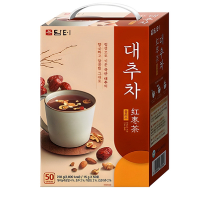 韩国直邮丹特冲饮早餐代餐红枣茶冬天女性暖身营养美味40包