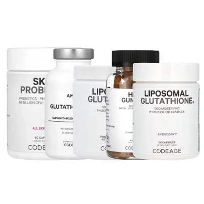 CodeAge生Keto酮Carb Focus淀粉体M-Burn Optimized谷胱甘肽SR+重