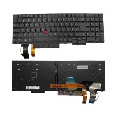 葡萄牙PT背光键盘适用联想T590 P53S L590 01YP701
