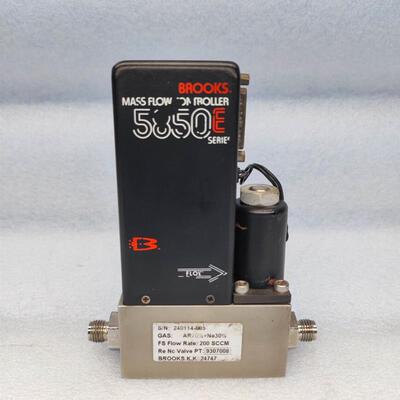BROOKS布鲁可斯 质量流量计 5850E AR70%+Ne30% 200SCCM 原装现货