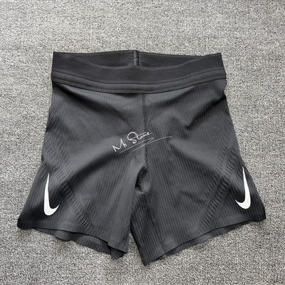 NIKE耐克 女子ADV马拉松速干弹力紧身跑步训练短裤FN3272-010