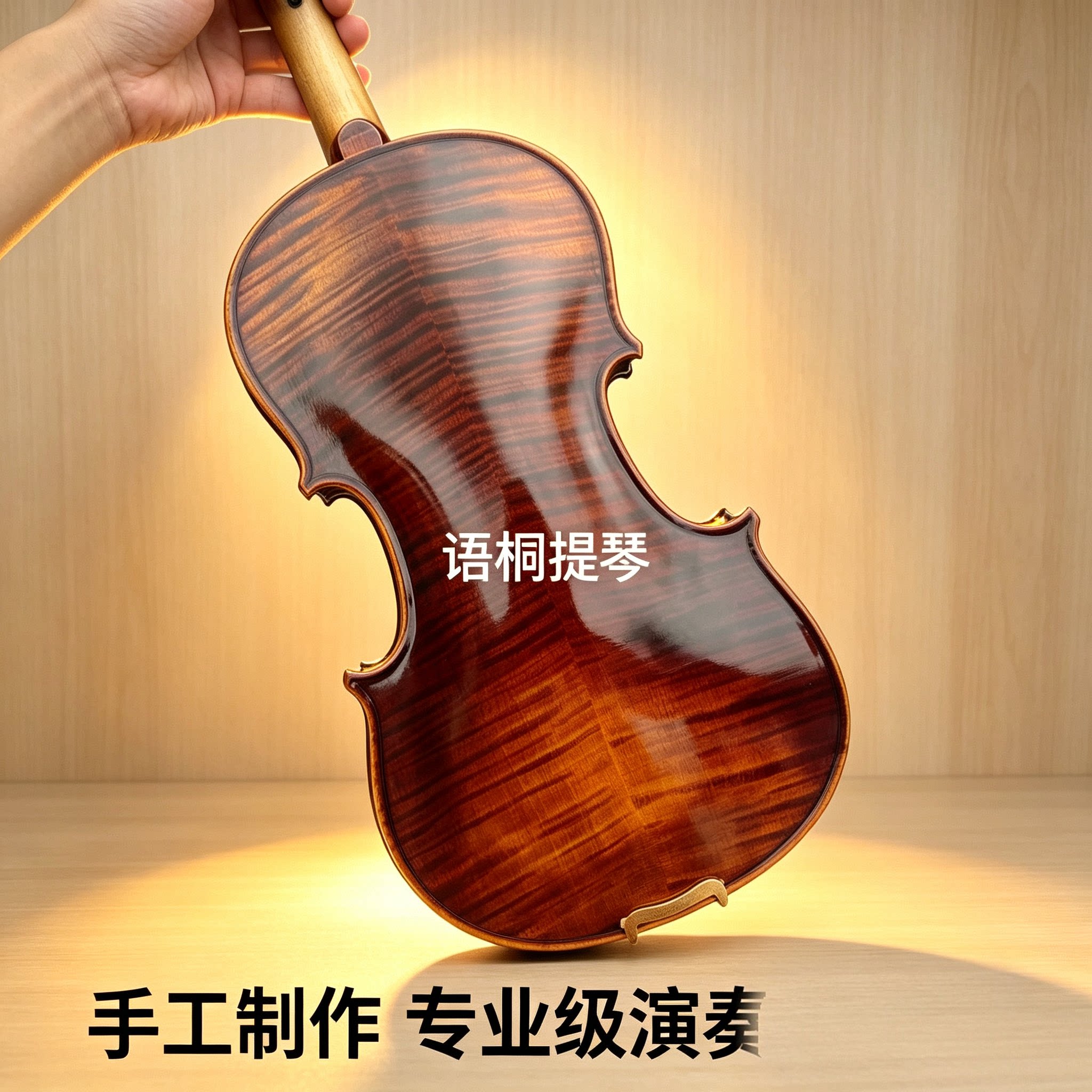 14寸356中提琴进阶初学者入门考级练习演奏小中提琴成人实木手工