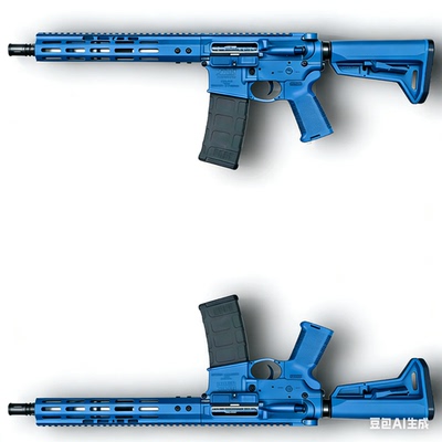 乐推电锯N4发射器Noveske电动玩具金波下场全装三角洲