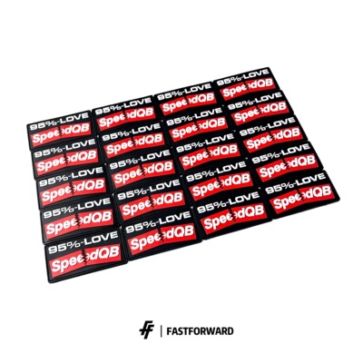 95%-LOVE SpeedQB夜光士气章 PVC