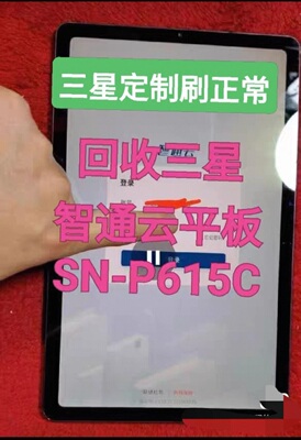 三星平板tab s6 SM-P615C,P200学习定制系统刷正常邮寄回收维修等