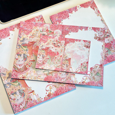 Pink berry原创设计顺顺莉莉兔系列可撕双面120g b5A5B6便签本