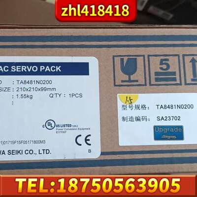 多摩川伺服驱动器TA8481N0200，库存余料正品