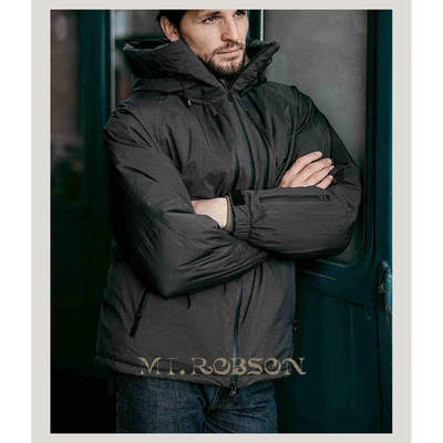 【防风雨硬壳羽绒服】MTRobson 800蓬白鸭绒连帽透气透湿户外功能