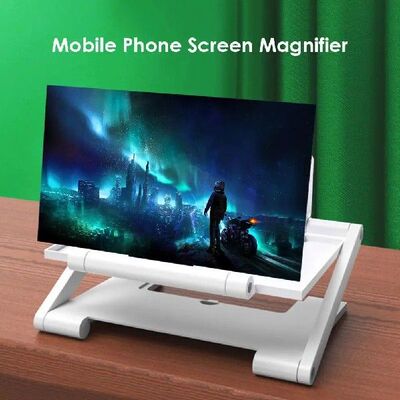 Enlarged Mobile Video Magnifier Desk Holder Foldable Holder