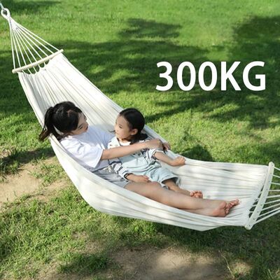 Outdoor Hammock Camping Swing Large Canvas Three Person
