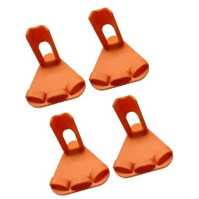 Pack of 4 Chicken Leg Splints With Modifiable Belts For