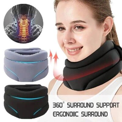 1/2pcs Adjustable Soft Foam Cervical Correction Neck