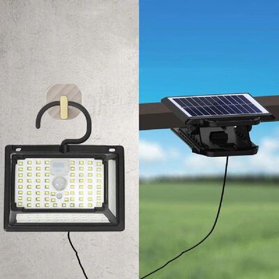 IP65 Waterproof Split Solar Powered Light 3 Modes Remote
